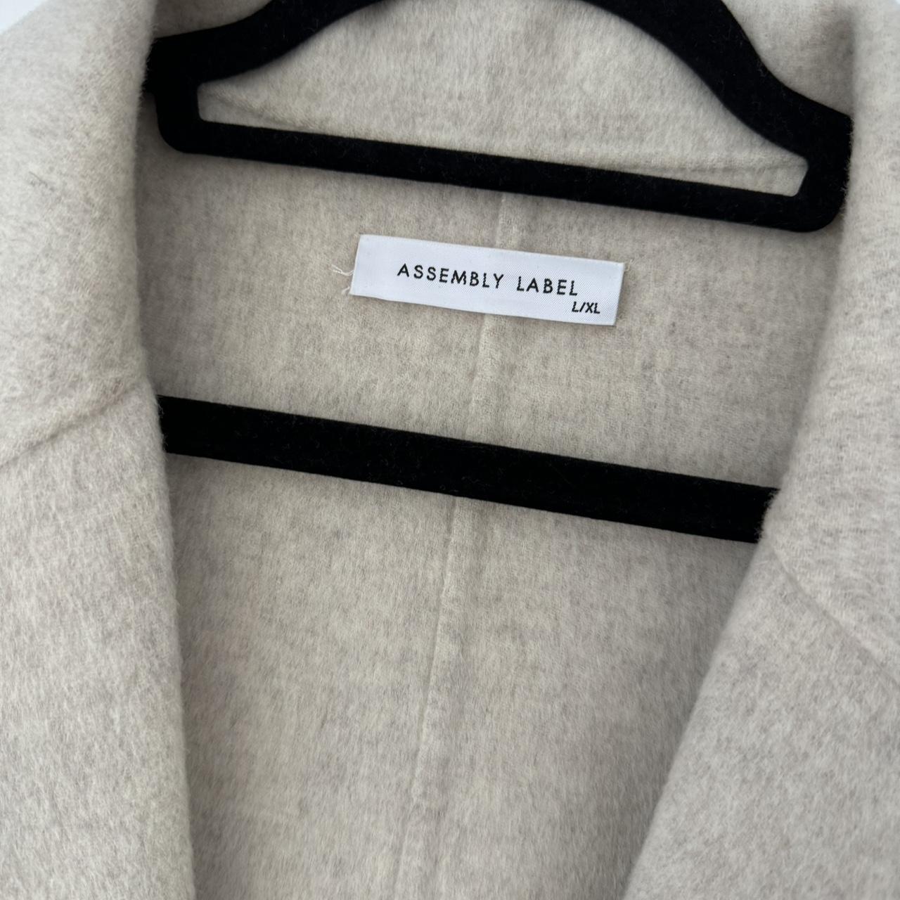Assembly Label Coat - Depop