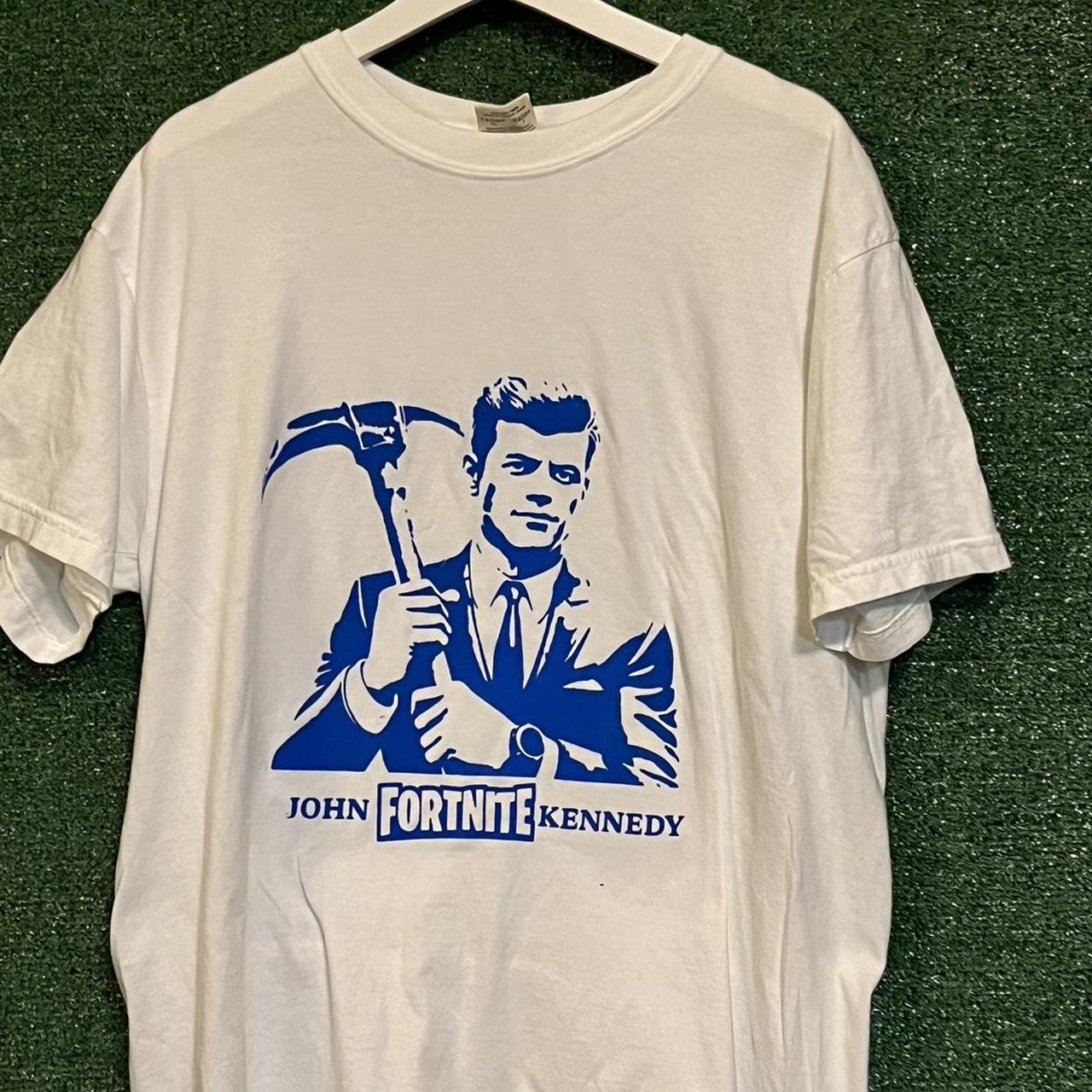John Fortnite Kennedy Meme political shirt - Depop
