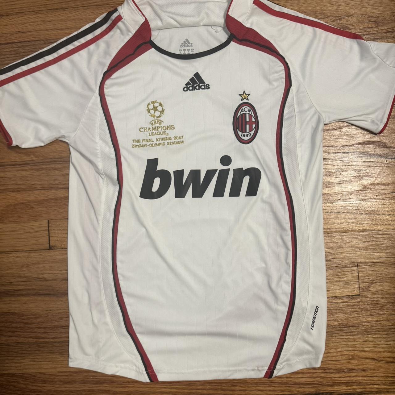 Ac Milan 06-07 Away Jersey Size S Worn Once or... - Depop