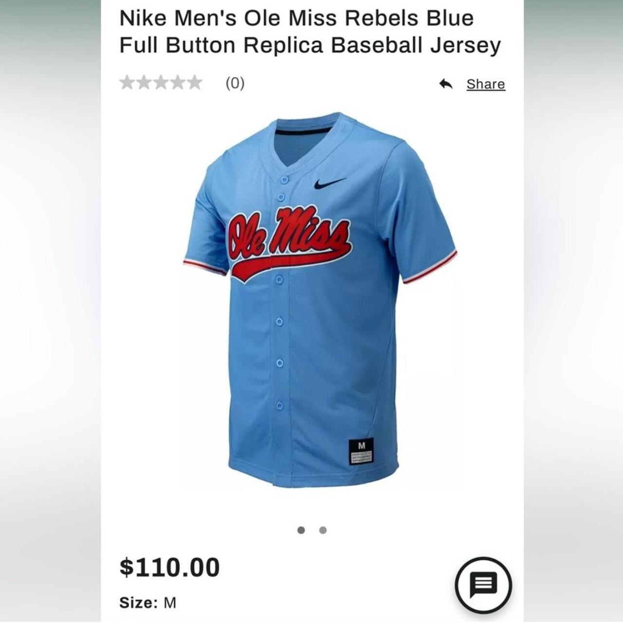 Nike Ole Miss baseball jersey NWT | Depop