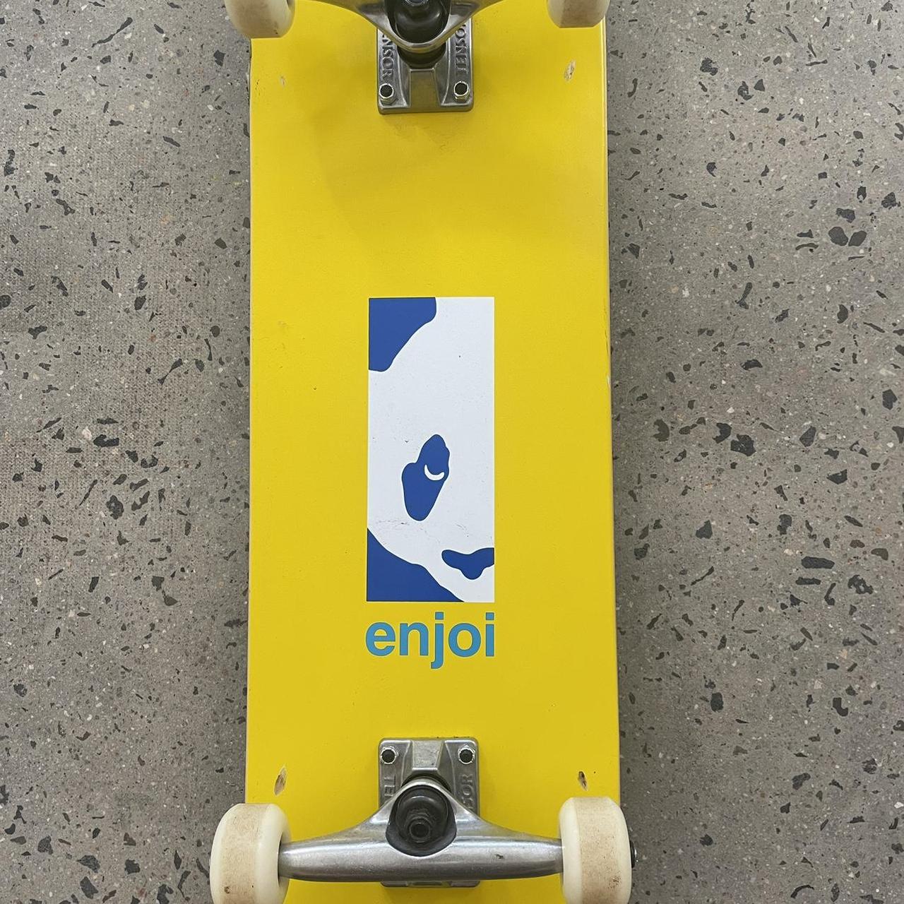 52mm wheels, skateboard by brand enjoi Rides super... - Depop
