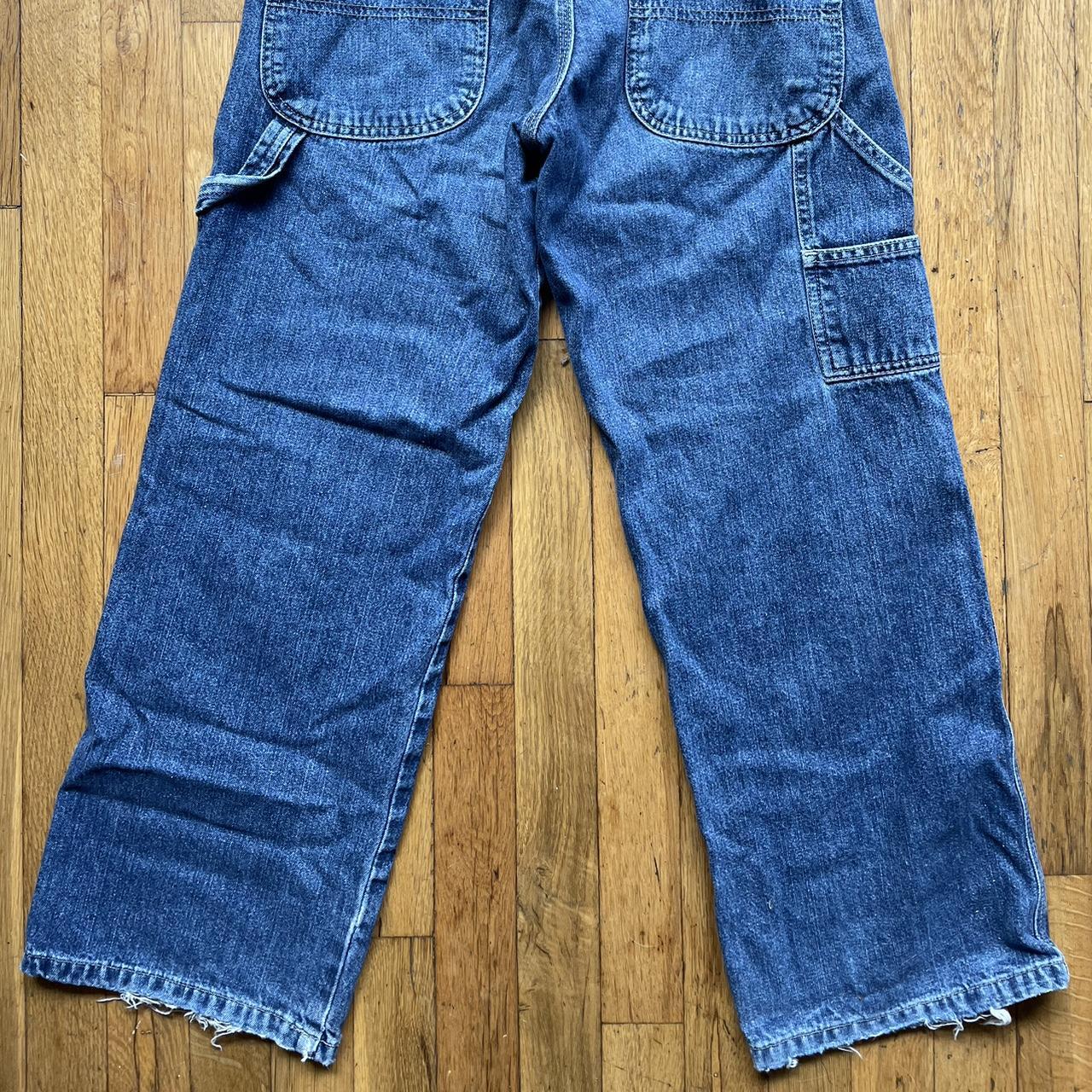 vintage route 66 cargo/carpenter jeans with the... - Depop