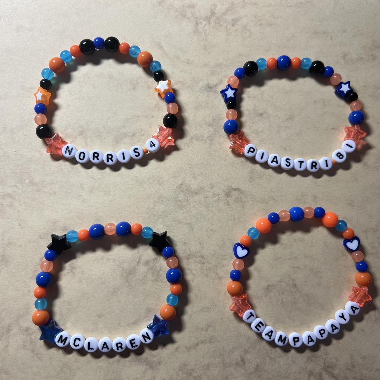 F1 Friendship Bracelets - McLaren (Norris, Piastri,... - Depop