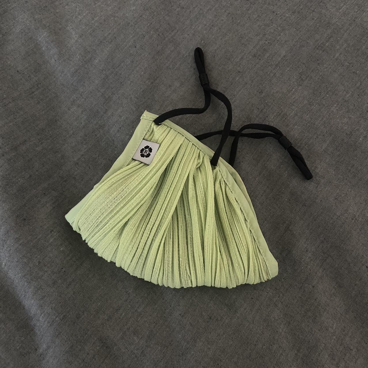 Sundae school face mask in a really cute green... - Depop