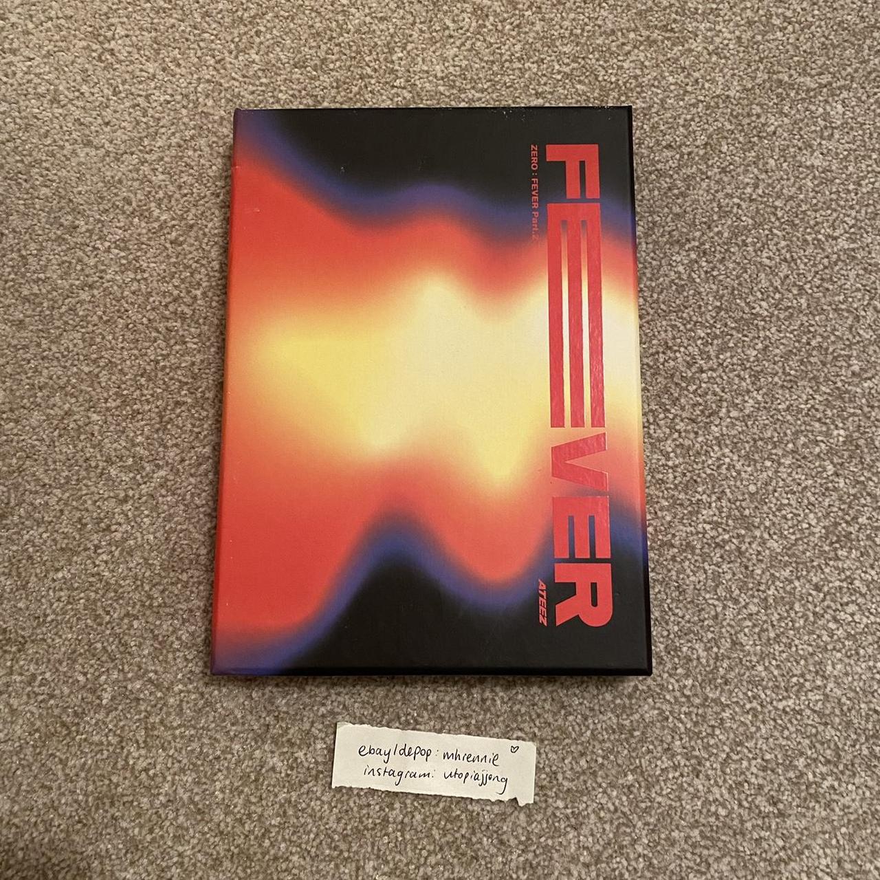 ateez fever part 2 version A albums £6 each album... - Depop