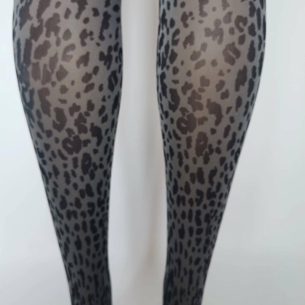 Women tights Leopard tights High quality Super... - Depop