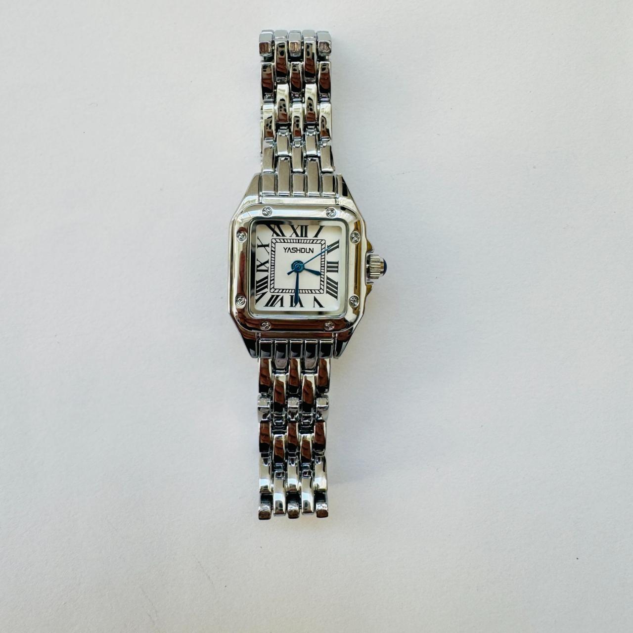 Silver Watch Women Watch Square Watch Vintage Watch... - Depop
