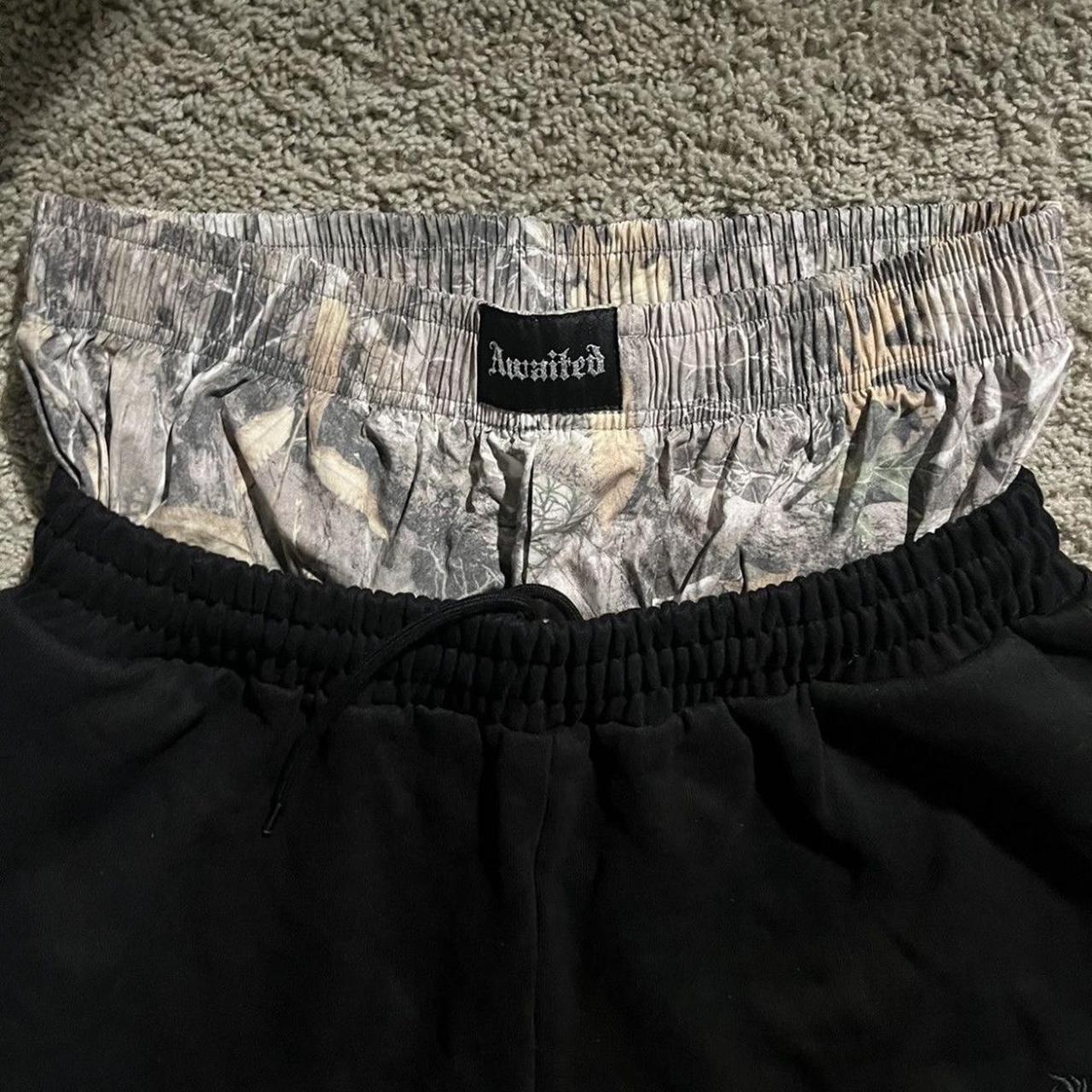 Double Waisted Black & Camo Sweats DM FOR... | Depop