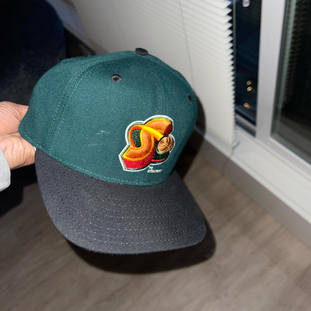 Seattle SuperSonic SnapBack Hat - Depop