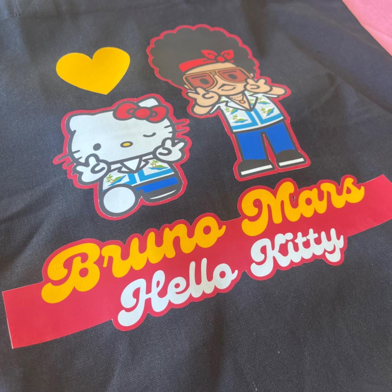Hello Kitty X Bruno Mars Collab 13.5in Tote... - Depop