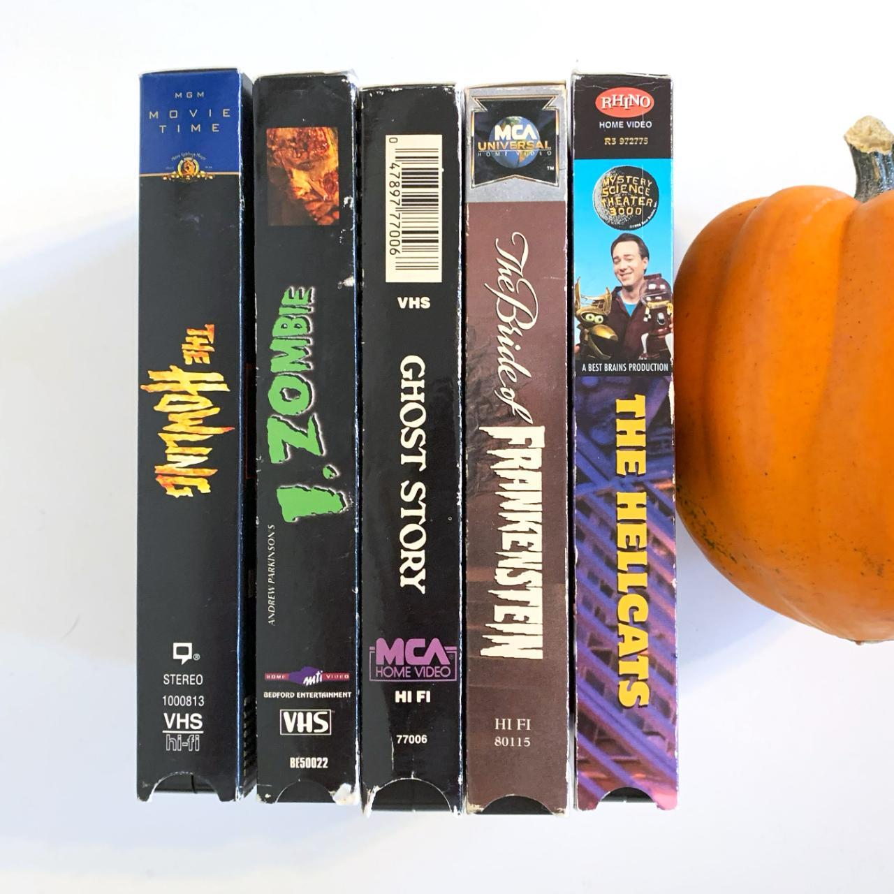 5x Horror VHS Lot The Howling, I Zombie, Ghost... - Depop