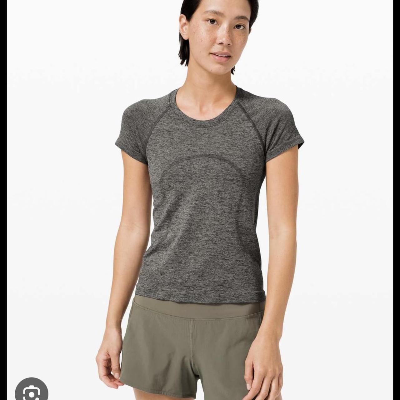 Lululemon, Graphite Grey Swiftly Tech short sleeve,... - Depop