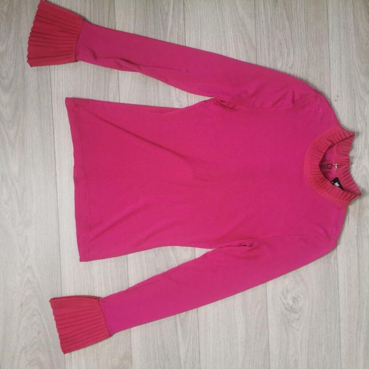 ME+EM Womens Fluted Sleeve Collar Layering Shirt Hot... - Depop