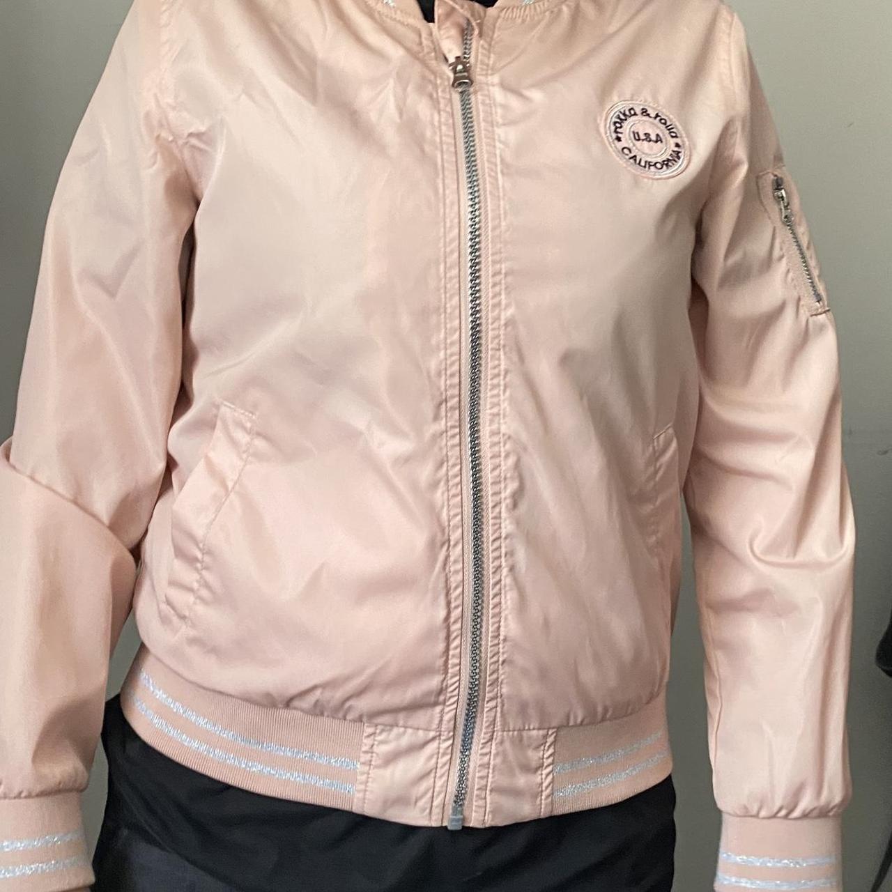 Pink bomber jacket,it’s perfect for this Weather... - Depop