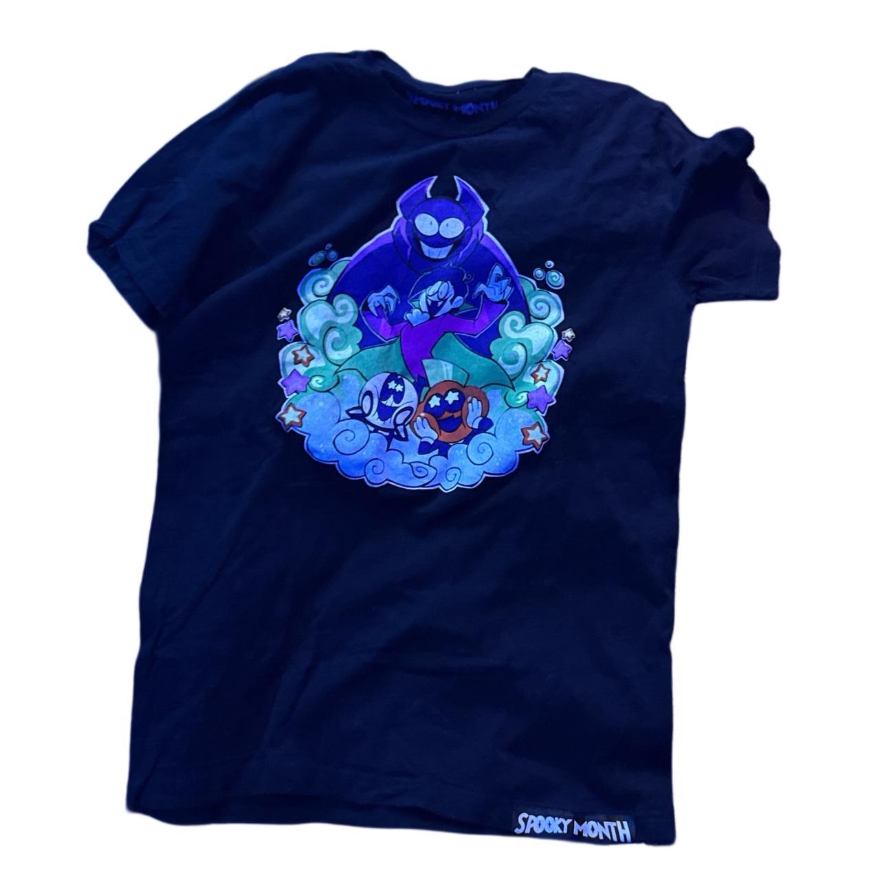 Rare spooky month merch #black #orange #shirt size... | Depop