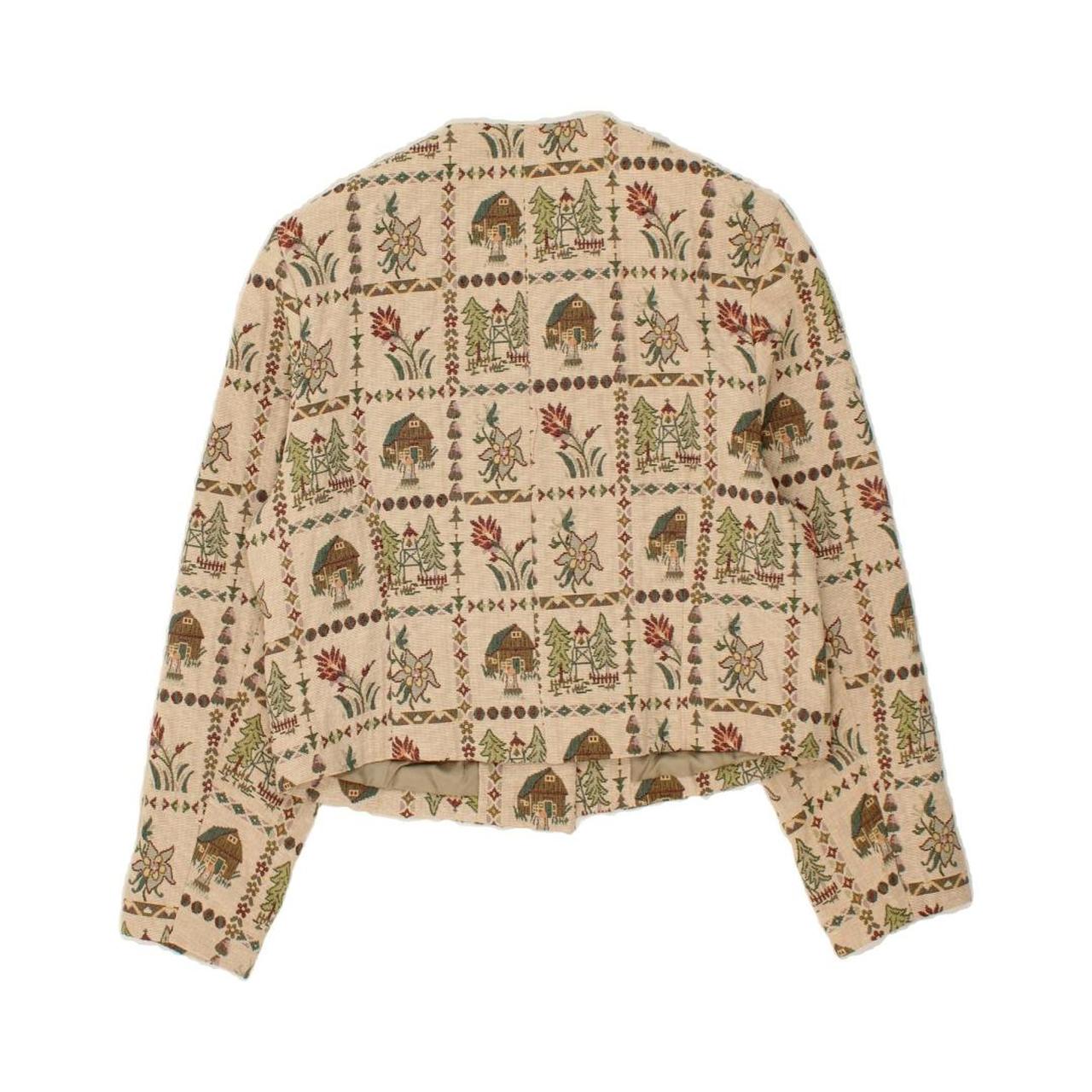 VINTAGE Womens 4 Button Blazer Jacket IT 44 Medium... | Depop