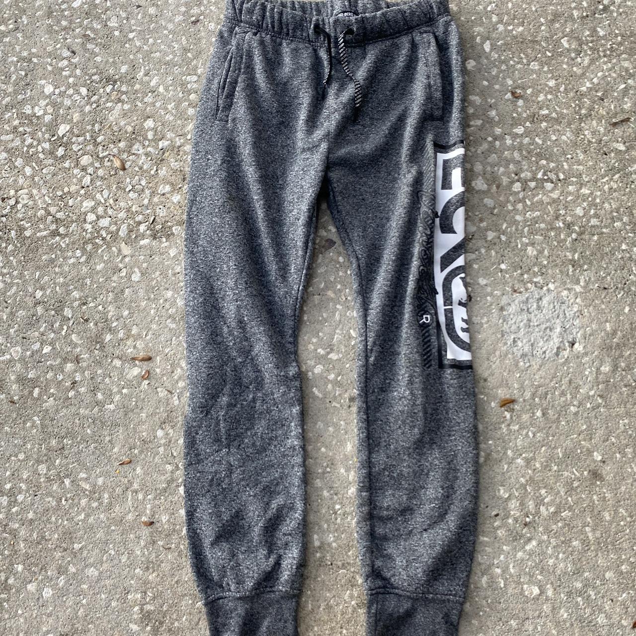 Grey and black Ecko Unltd. sweatpants size M #ecko... | Depop
