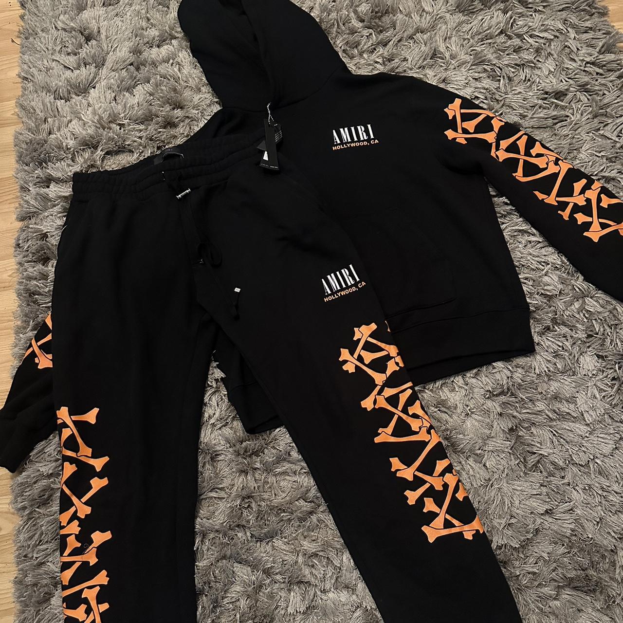 Whole tracksuit Amiri WHOLE tracksuit HOODIE &... | Depop