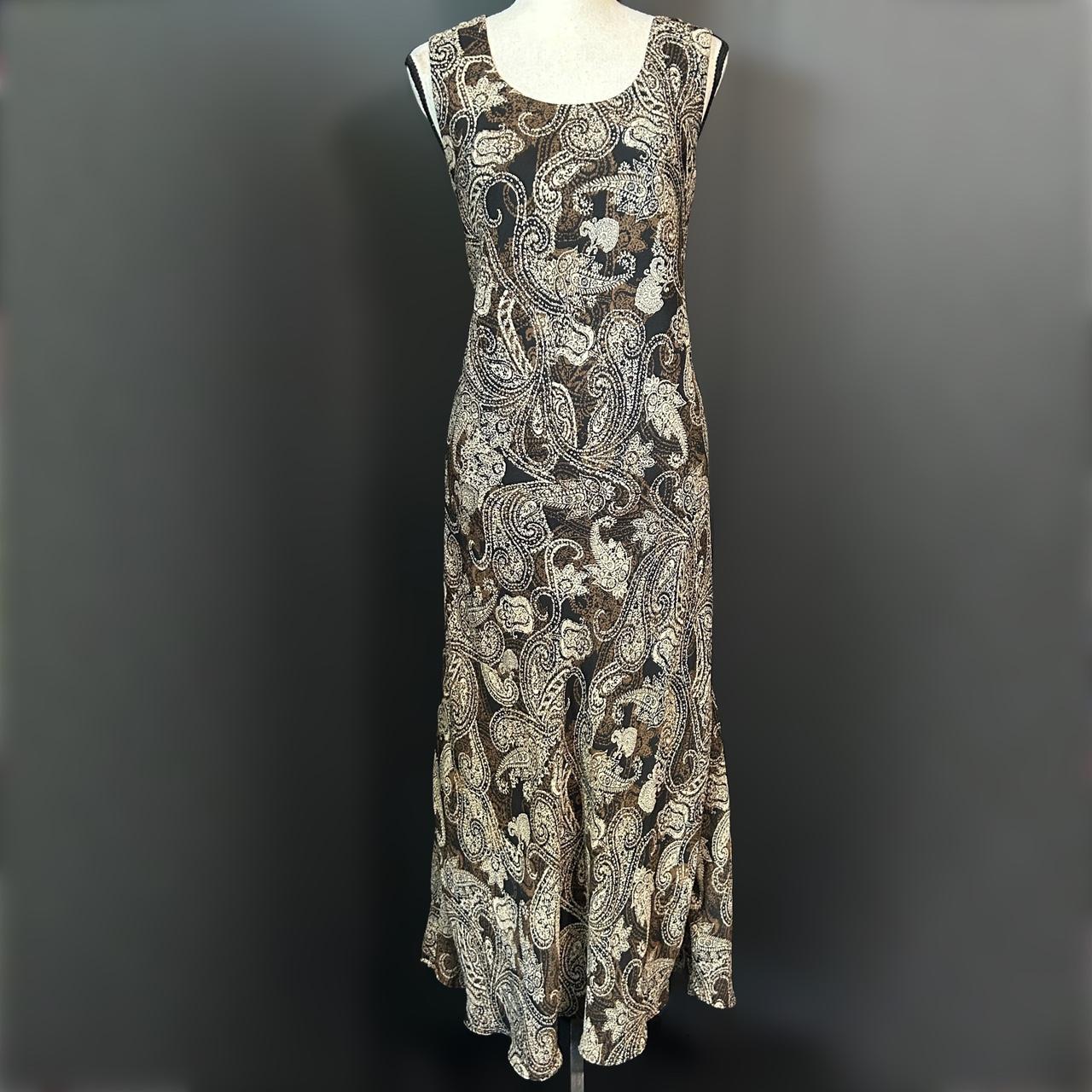 Vintage Y2k 90s style brown and black earthy tones... | Depop