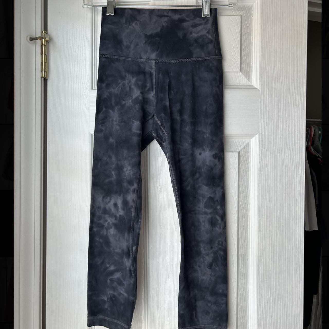 Lululemon printed align leggings. Size 4. - Depop