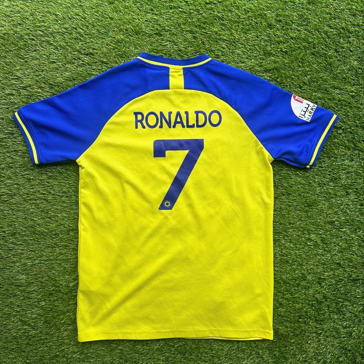 Al Nassr FC Cristiano Ronaldo Soccer Jersey Size 32... | Depop