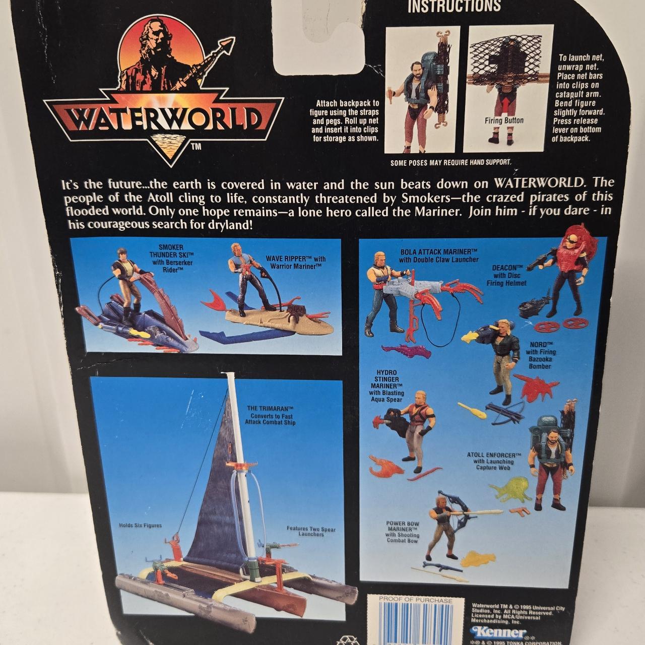 1995 Kenner Waterworld Atoll Enforcer Action Figures - Depop