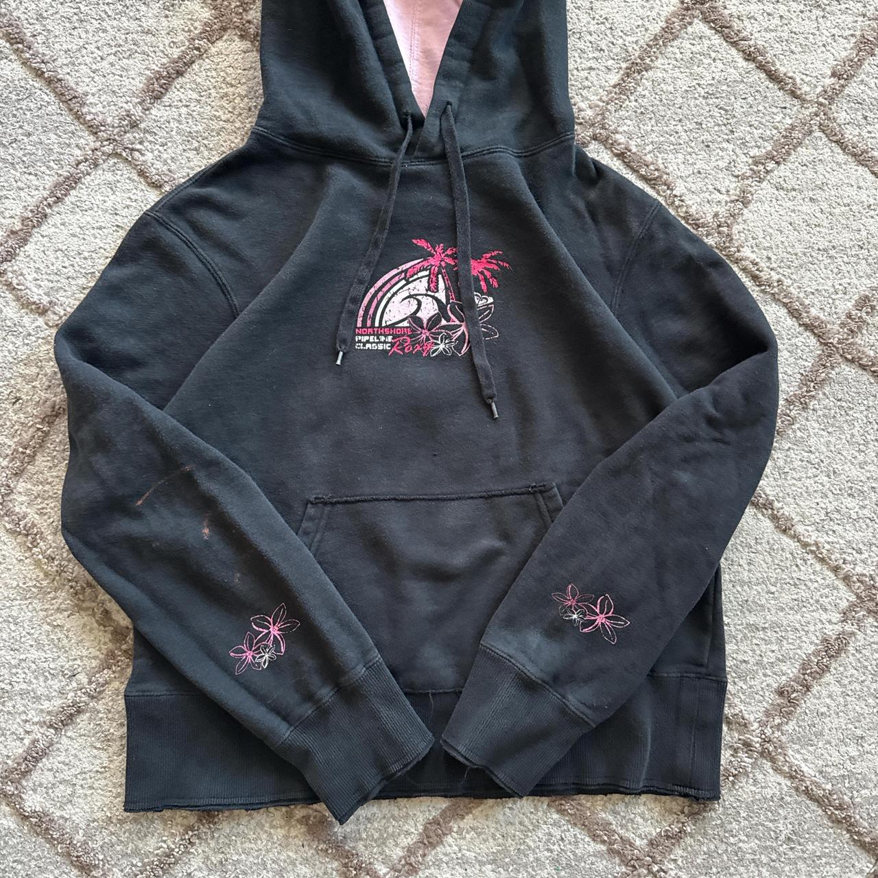 Crazy Vintage 2000s Roxy x QuickSilver Black and... | Depop