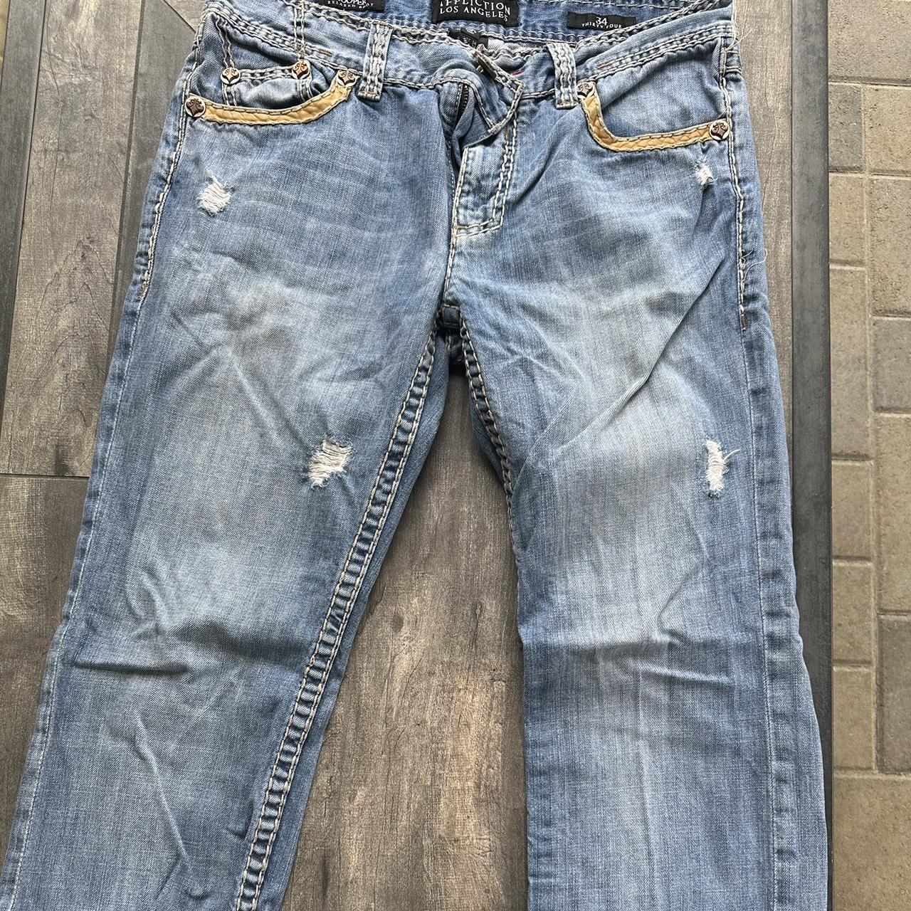 Affliction Cooper Relaxed Boot cut Excellent... - Depop