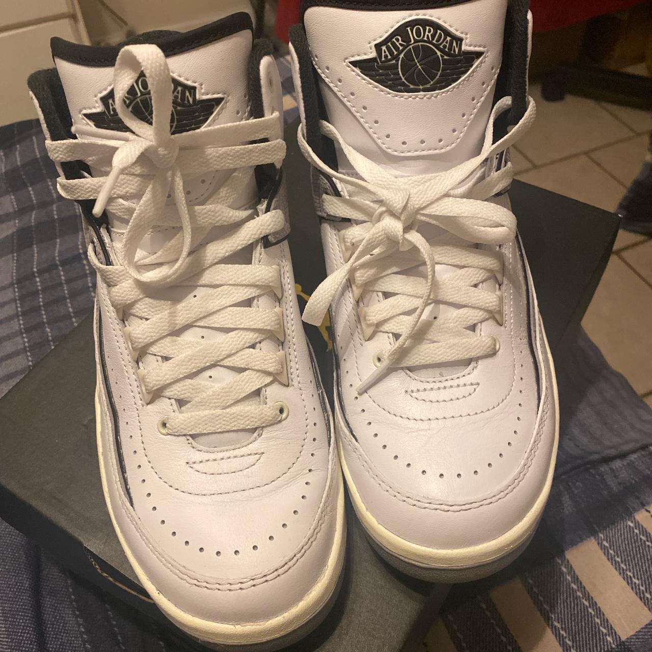 Jordan 2 python {Grade school) size 6 - Depop