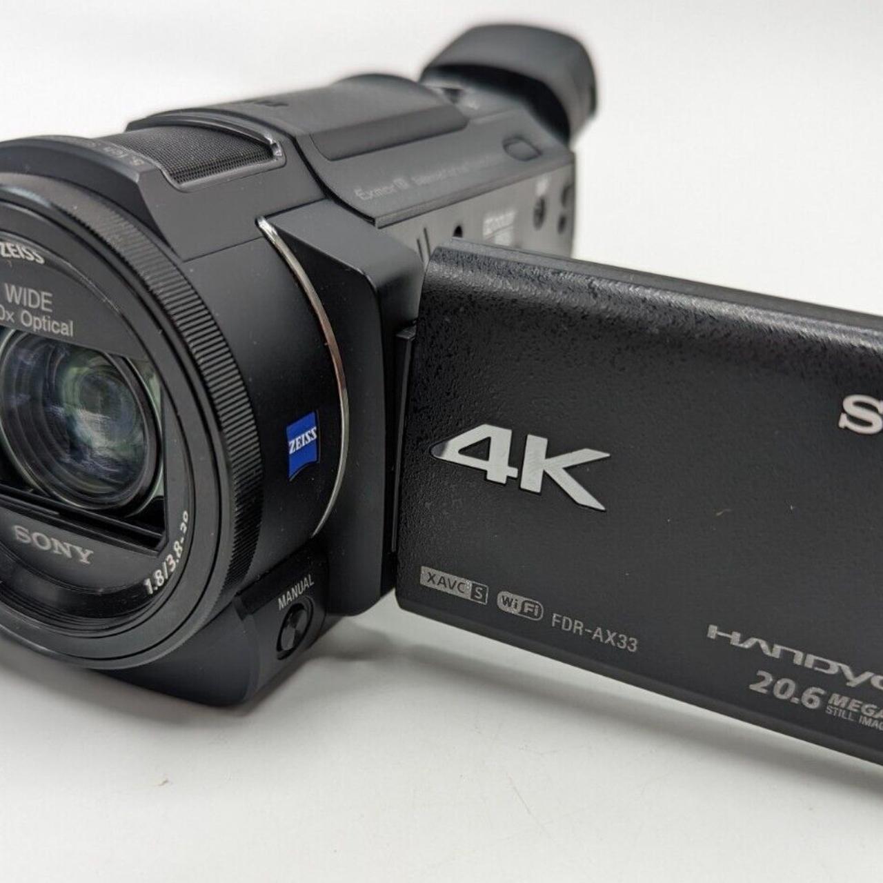 Sony FDR-AX33 4K Ultra HD Handycam Camcorder Video... - Depop