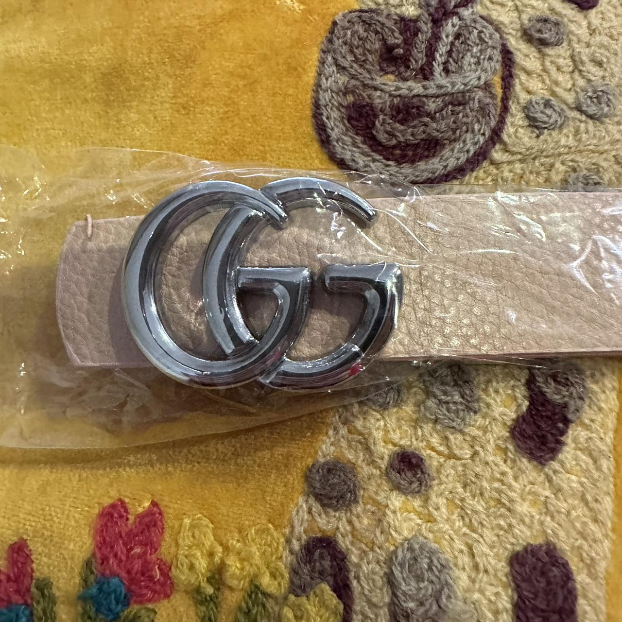 Pink funky belt - Depop