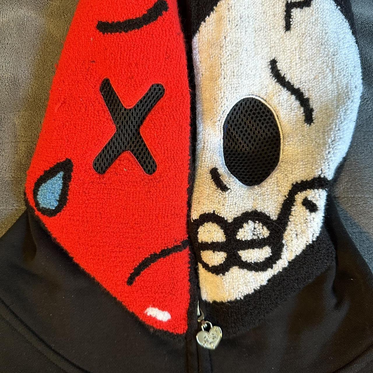 Royal Surge Full Zip Skeleton Hoodie - Depop