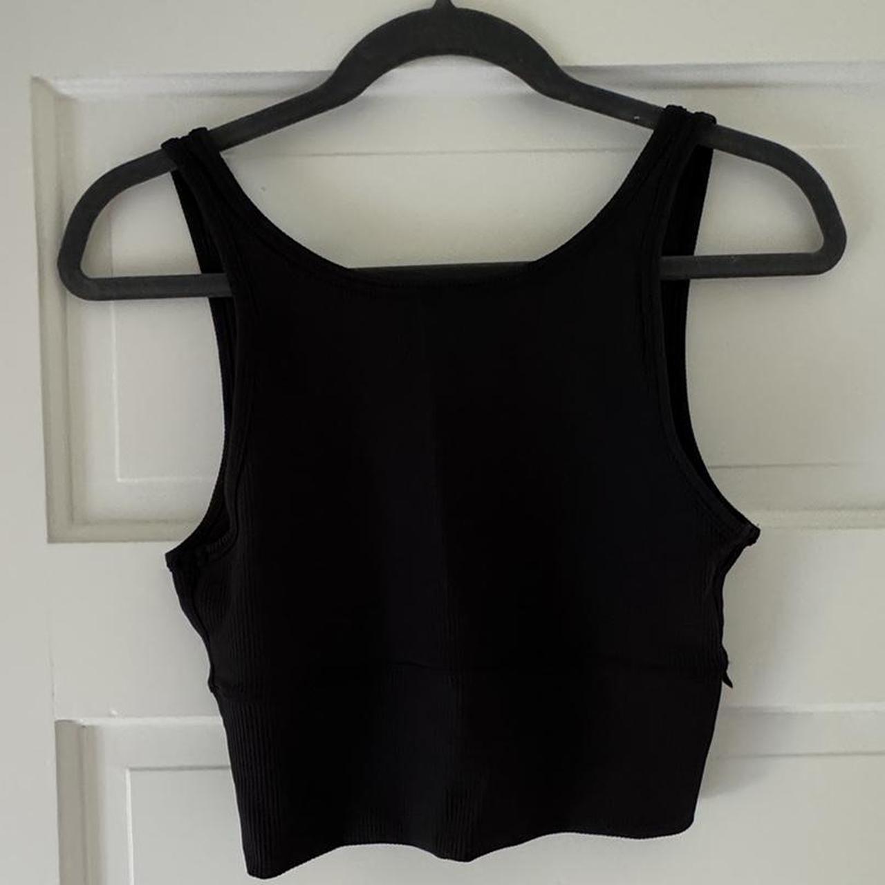 Lululemon - power pivot ribbed tank - black... - Depop