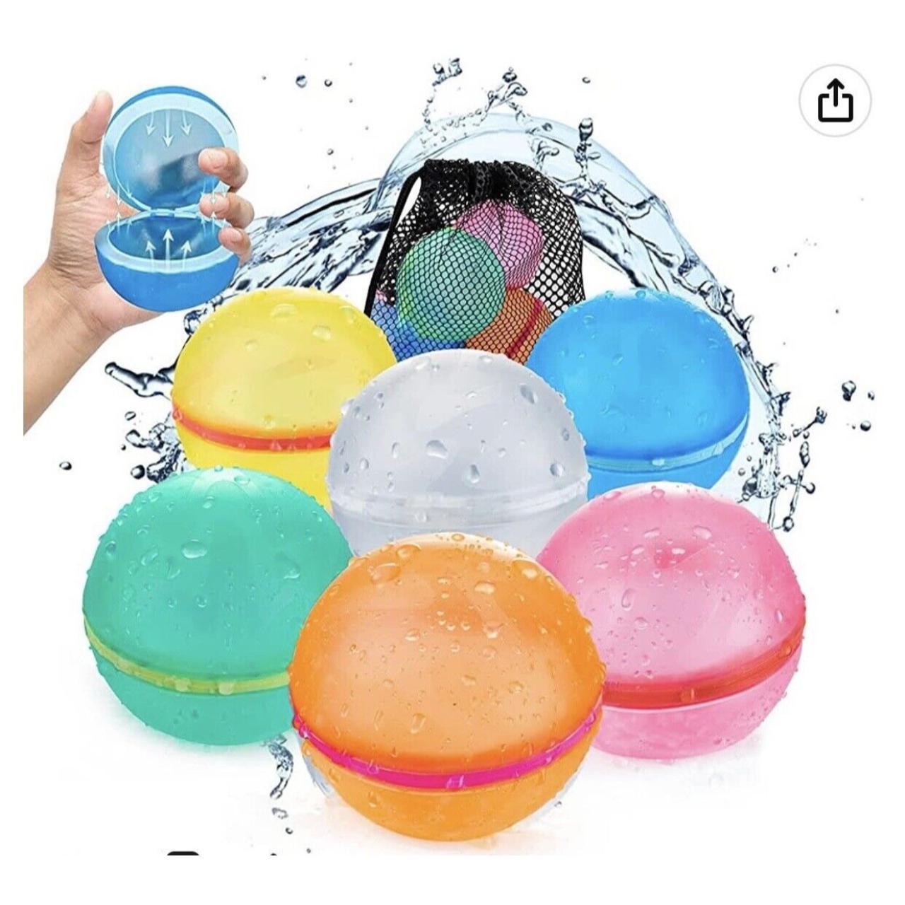Reusable Water Balloons refilable and magnetic... - Depop