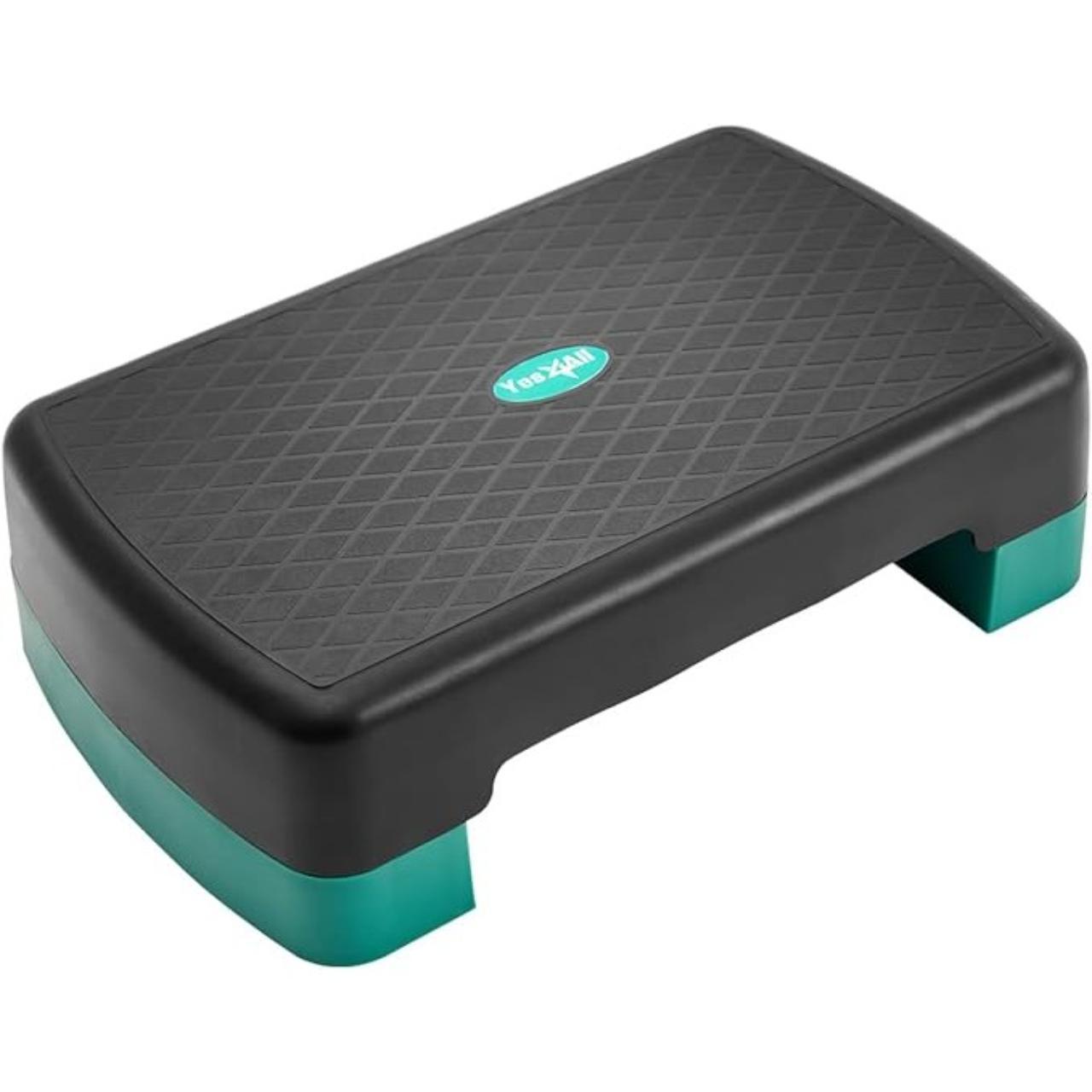Yes4All Aerobic Exercise Step Platform with 2 Risers... - Depop