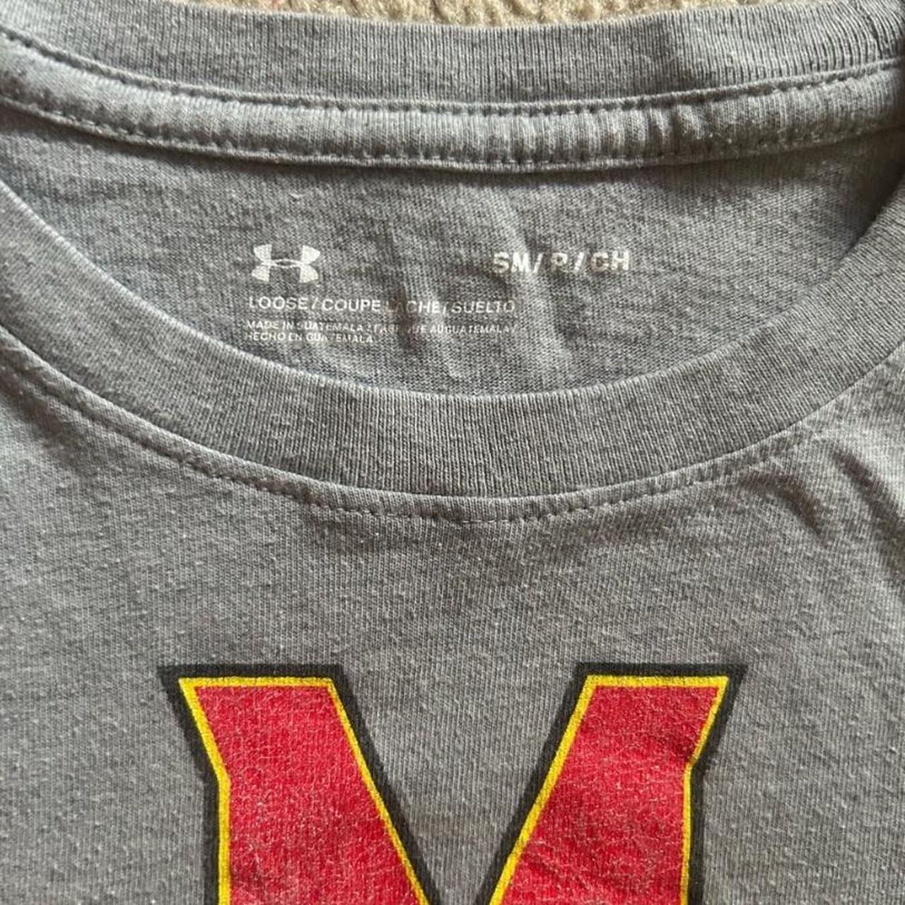 Under Armour Maryland University Dri Fit Athletic... | Depop