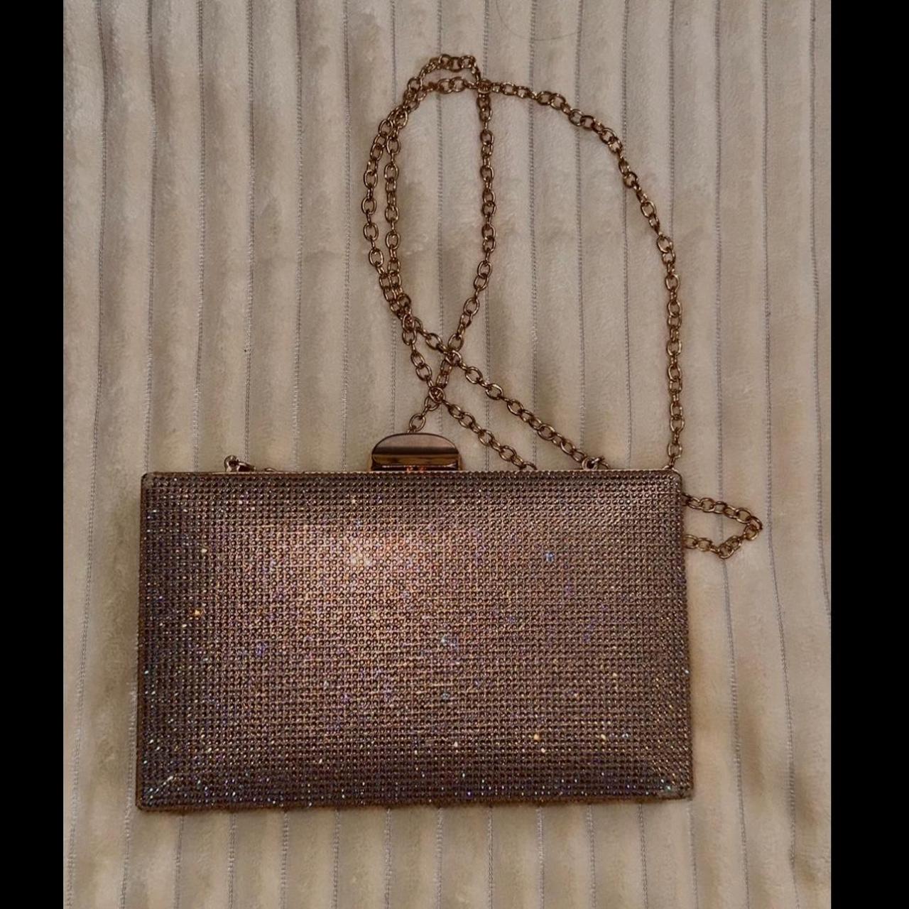 Light Reflected/Across The Shoulder Clutch Bag/Used... - Depop