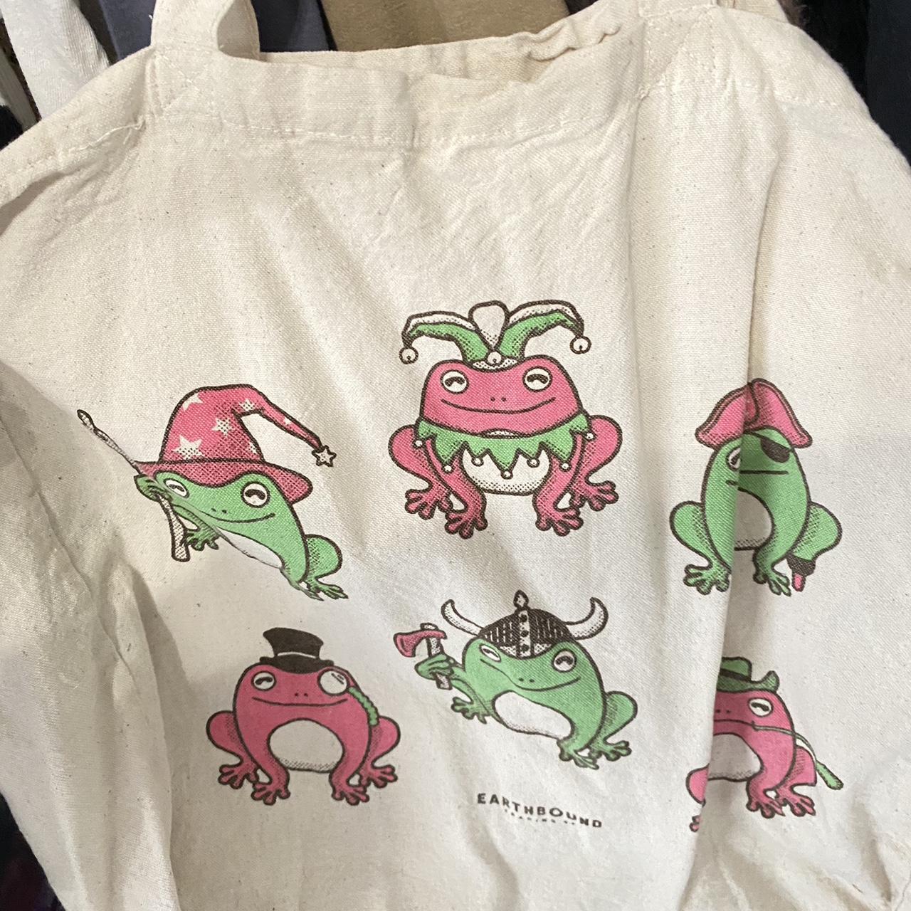 Earthbound Frog Tote bag! - Depop