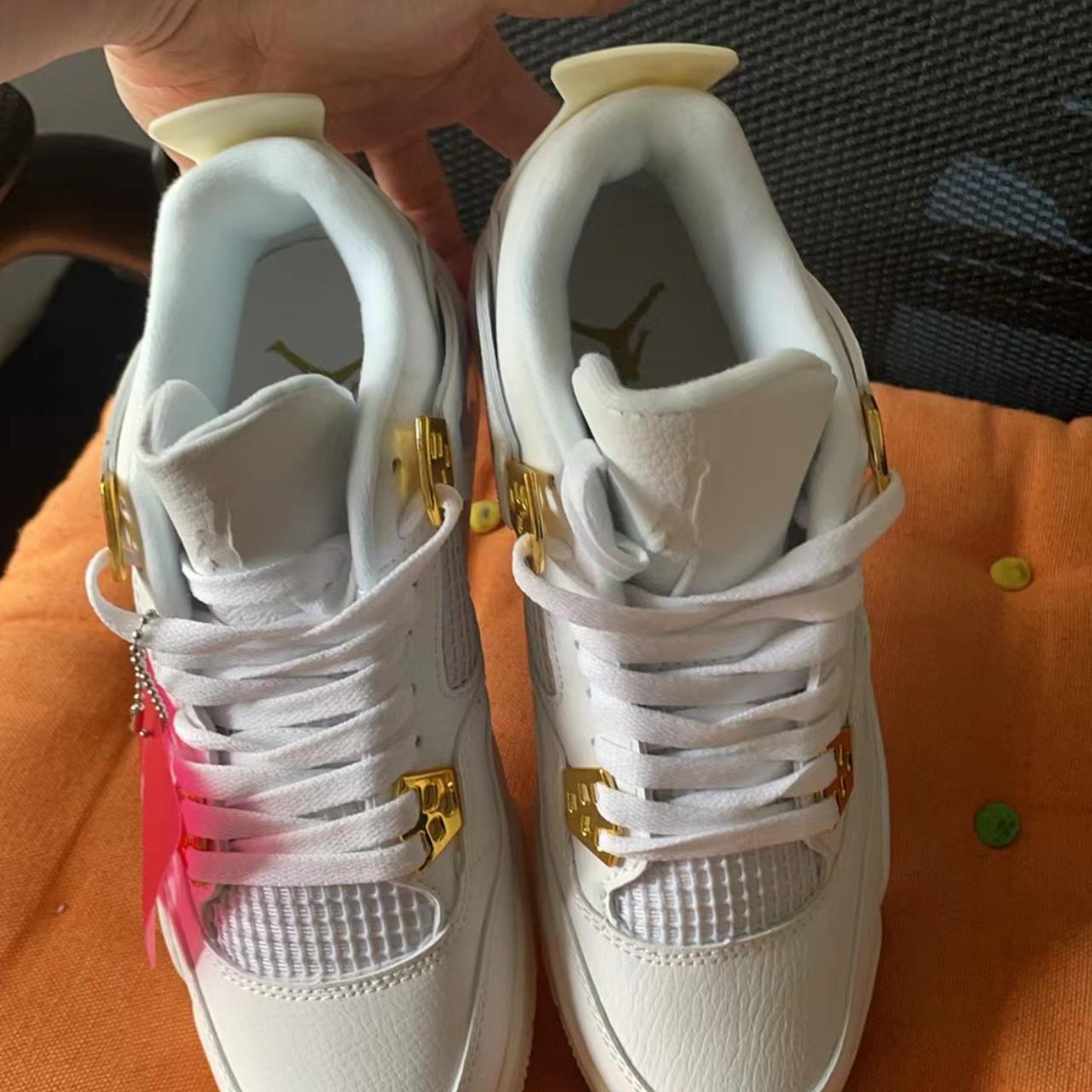 Men shoes sneaker nike air jordan 4... - Depop