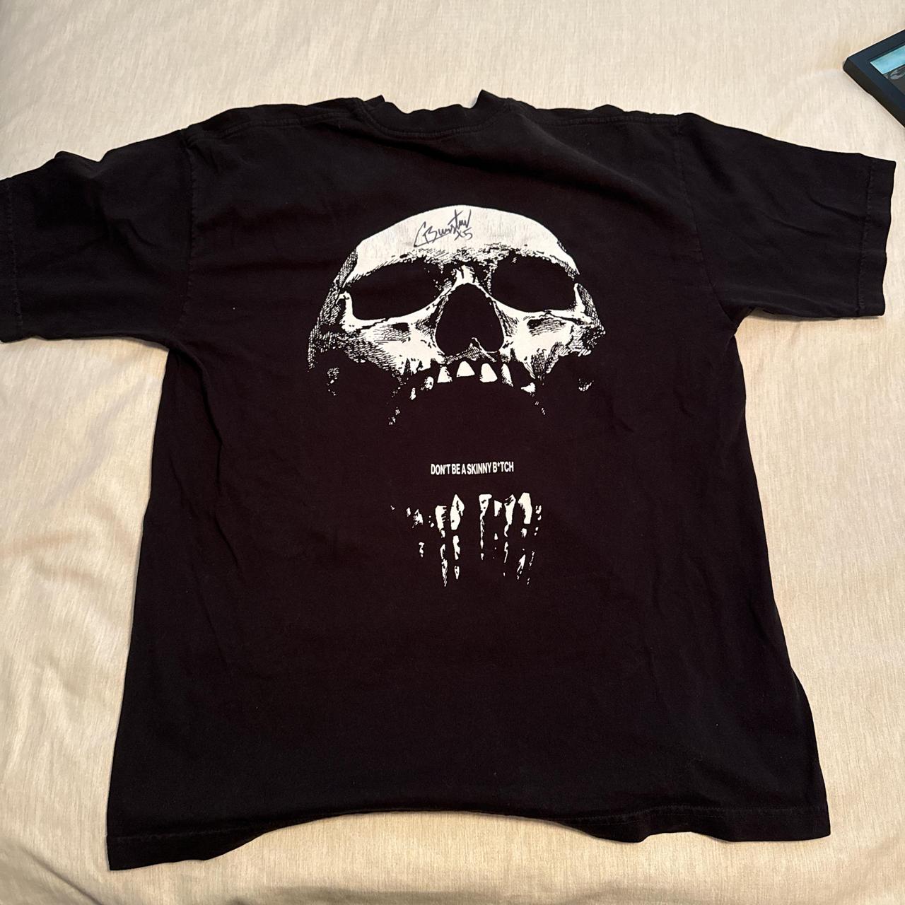 SIGNED Cbum “don’t be a skinny b*tch” shirt from... | Depop