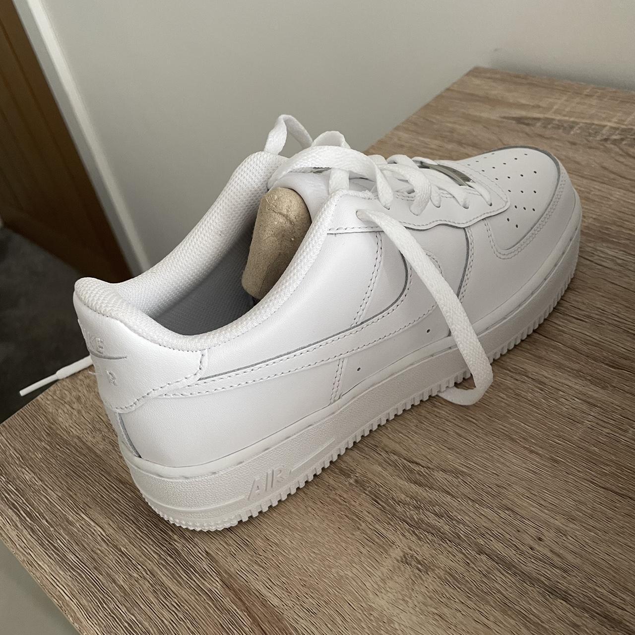 White Air Force Ones AF1s Brand new with box Never... - Depop