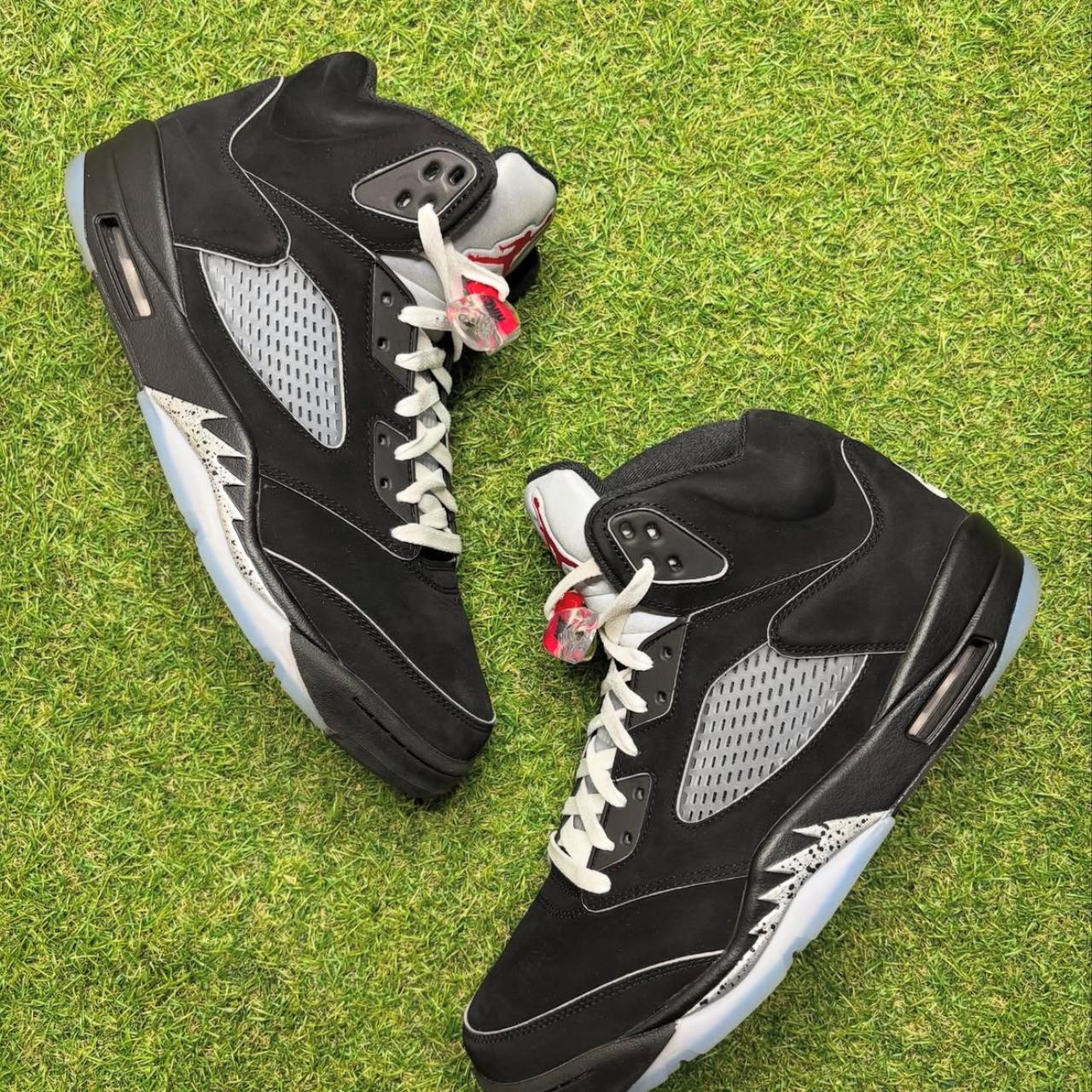 Jordan 5s ‘ metallic reimagined 11.5 ‘ gently used %... | Depop