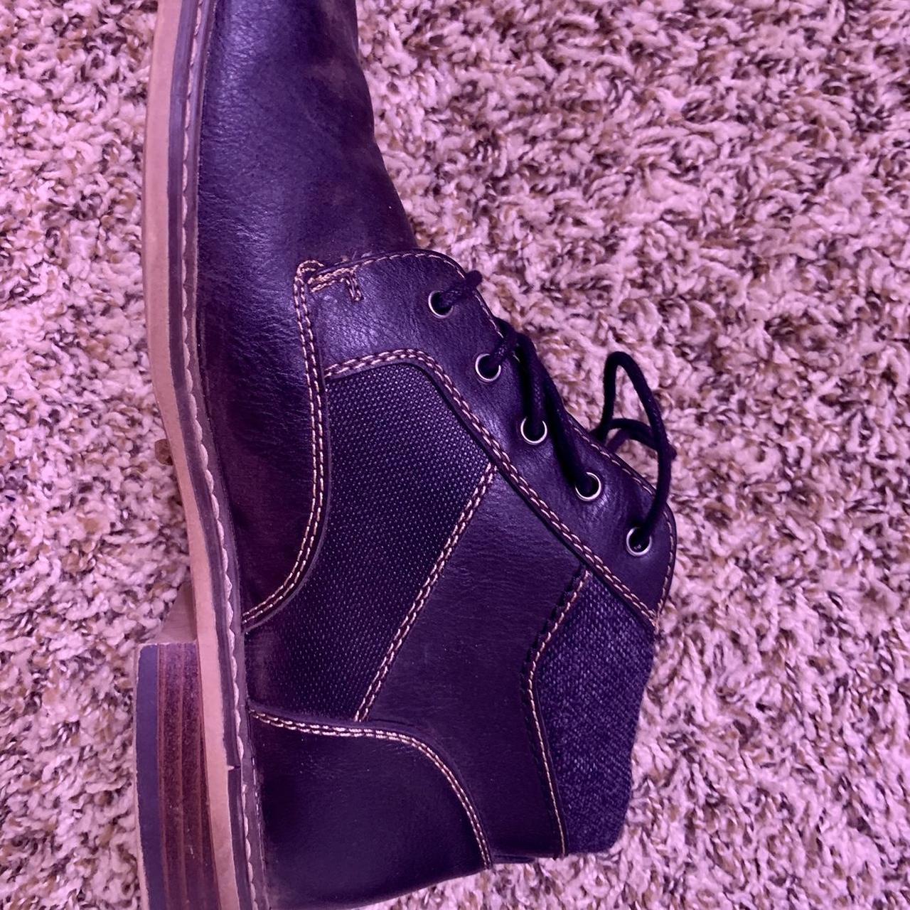 Hawkeye rye men’s lace up brogues Black Size 10 - Depop