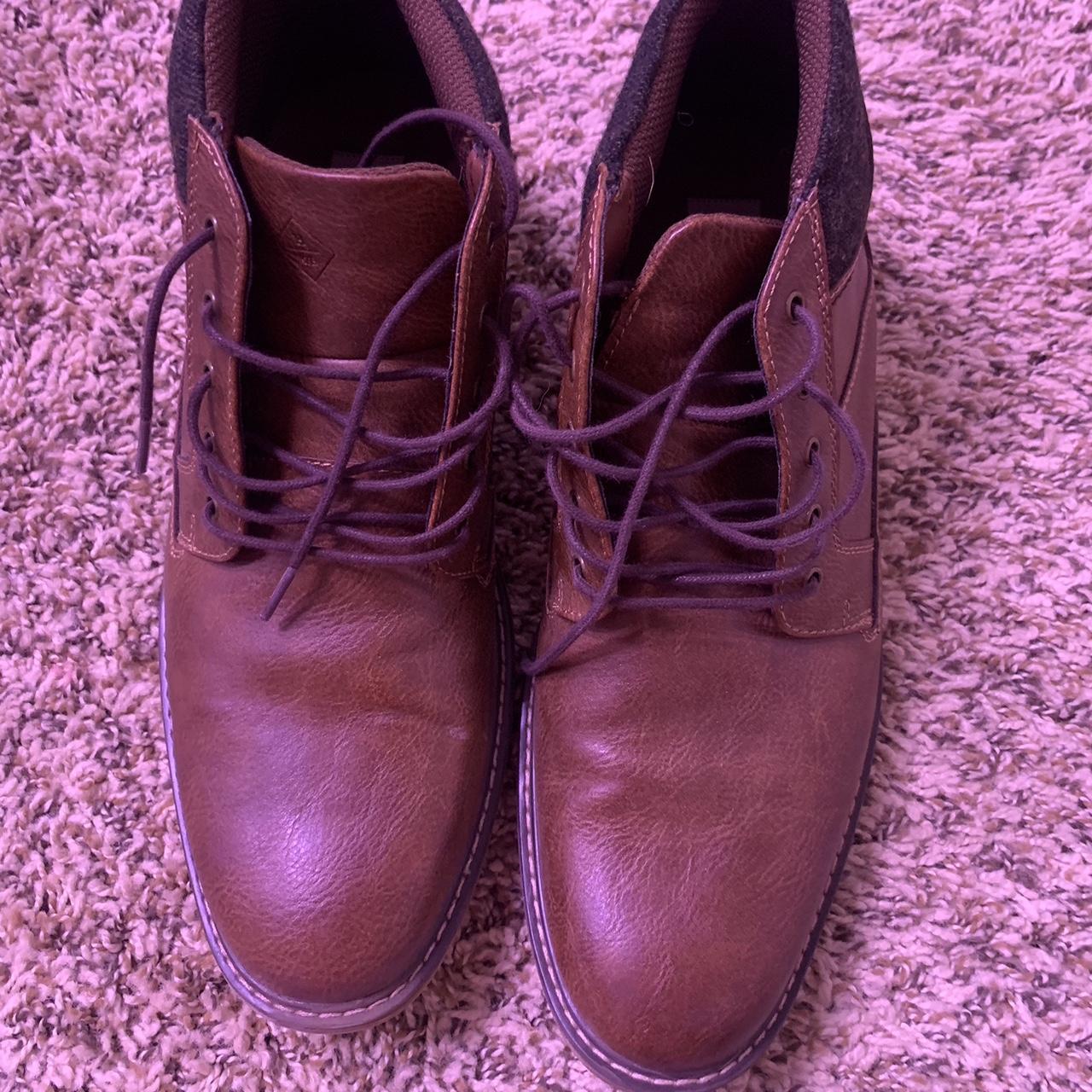 Brown Hawkeye rye men’s brogues Men’s lace up boots... - Depop