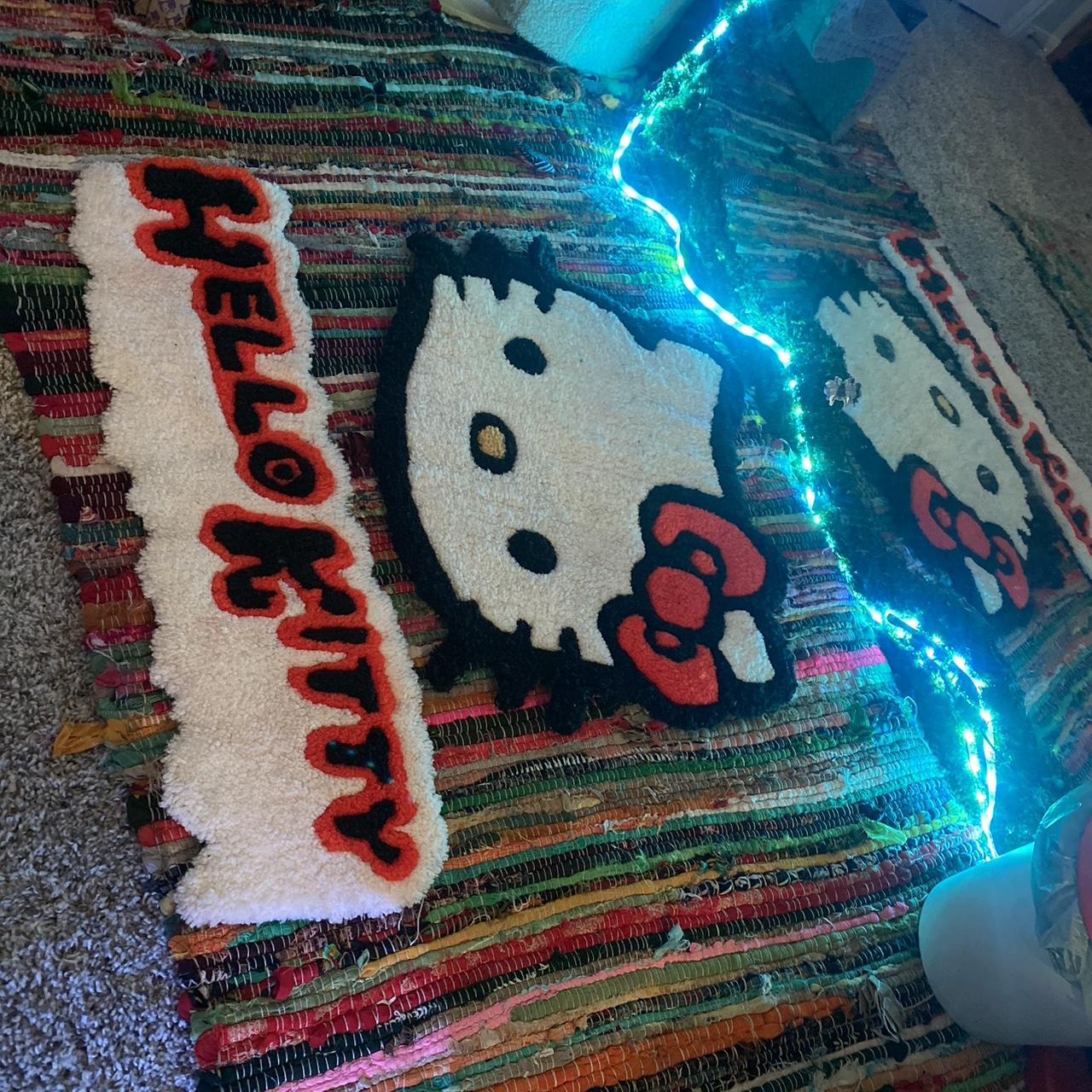 Custom made tufted rug, soft, area rug. Brand new... - Depop