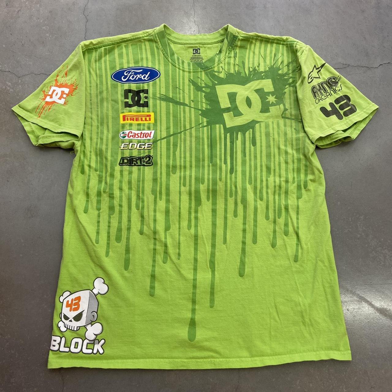 Vintage Y2K DC Ken Block Racing Block 43 Graphic... | Depop