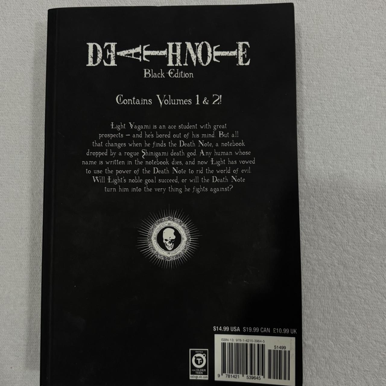 Death Note manga black edition volume 1-2 Open to... | Depop
