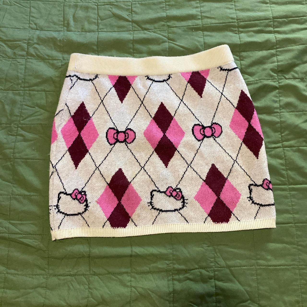 Hello Kitty Skirt Kids Skirt but could definitely... - Depop