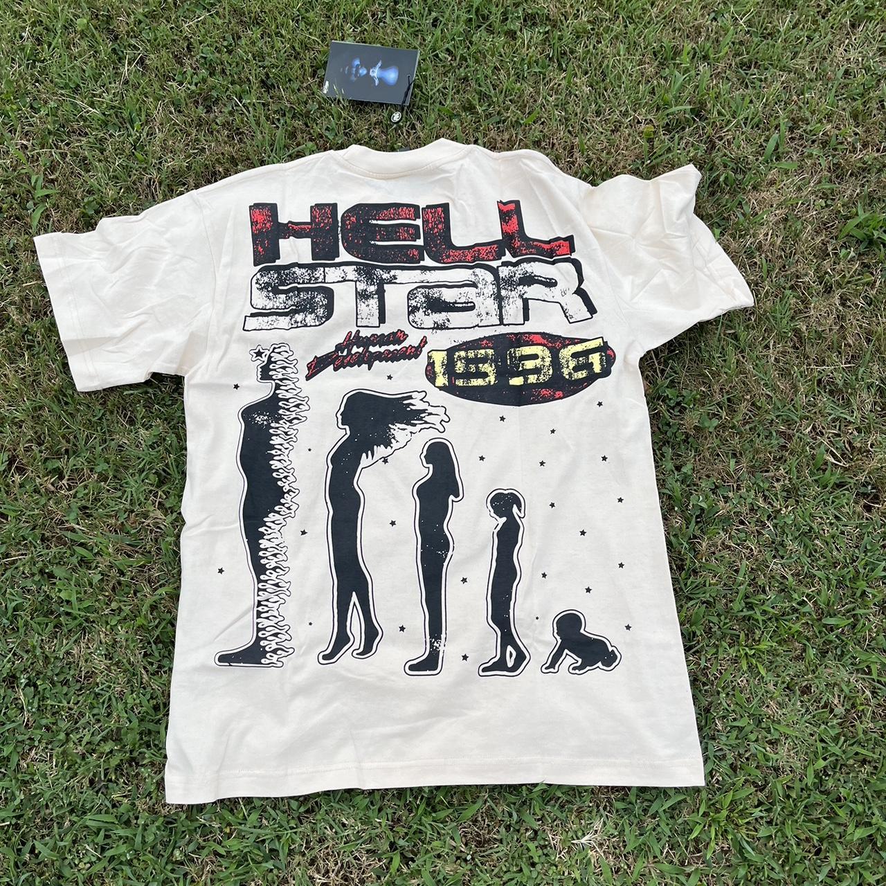 Hellstar human development shirt. Open to offers! - Depop