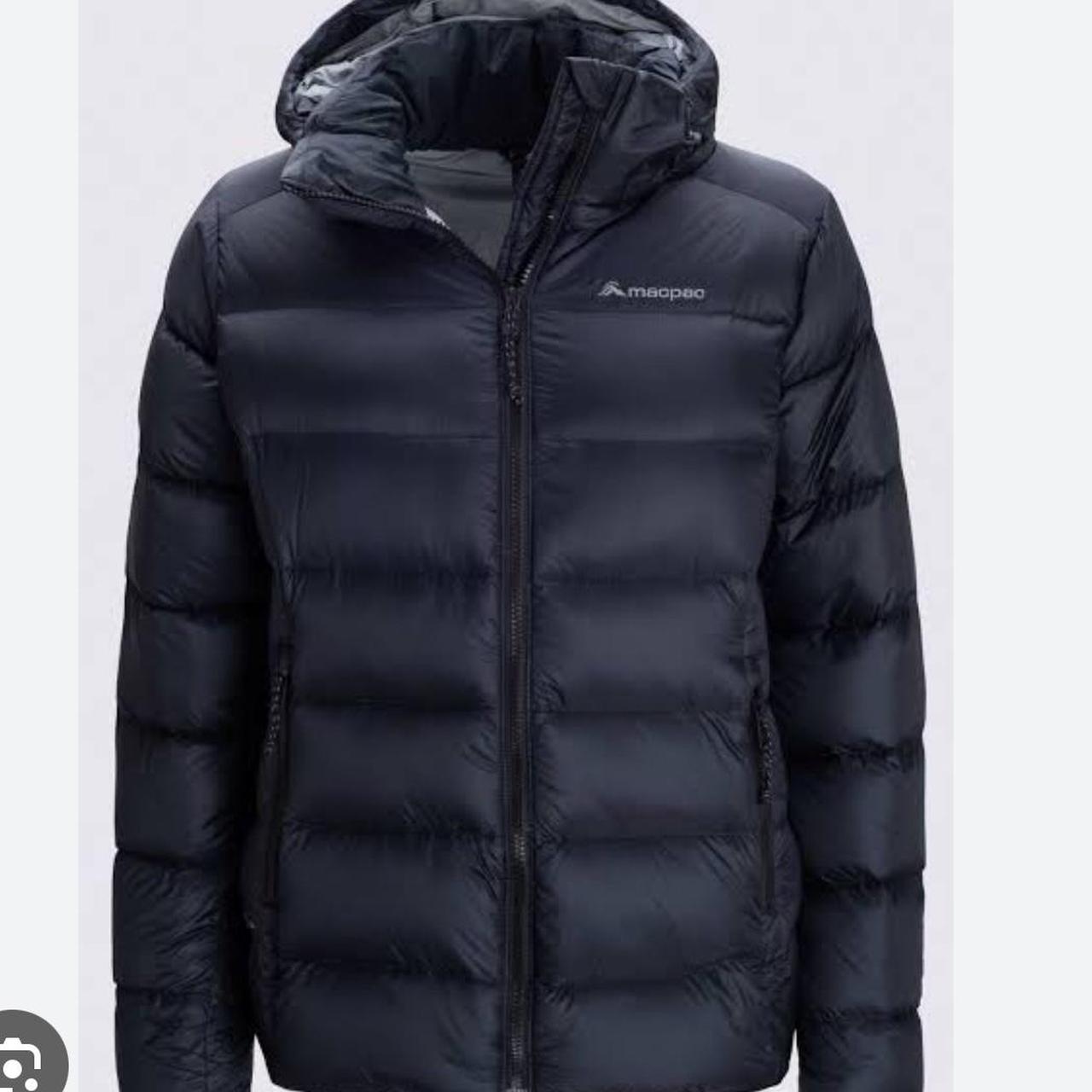 MAC PAC Black puffer jacket with hood, warm and... | Depop